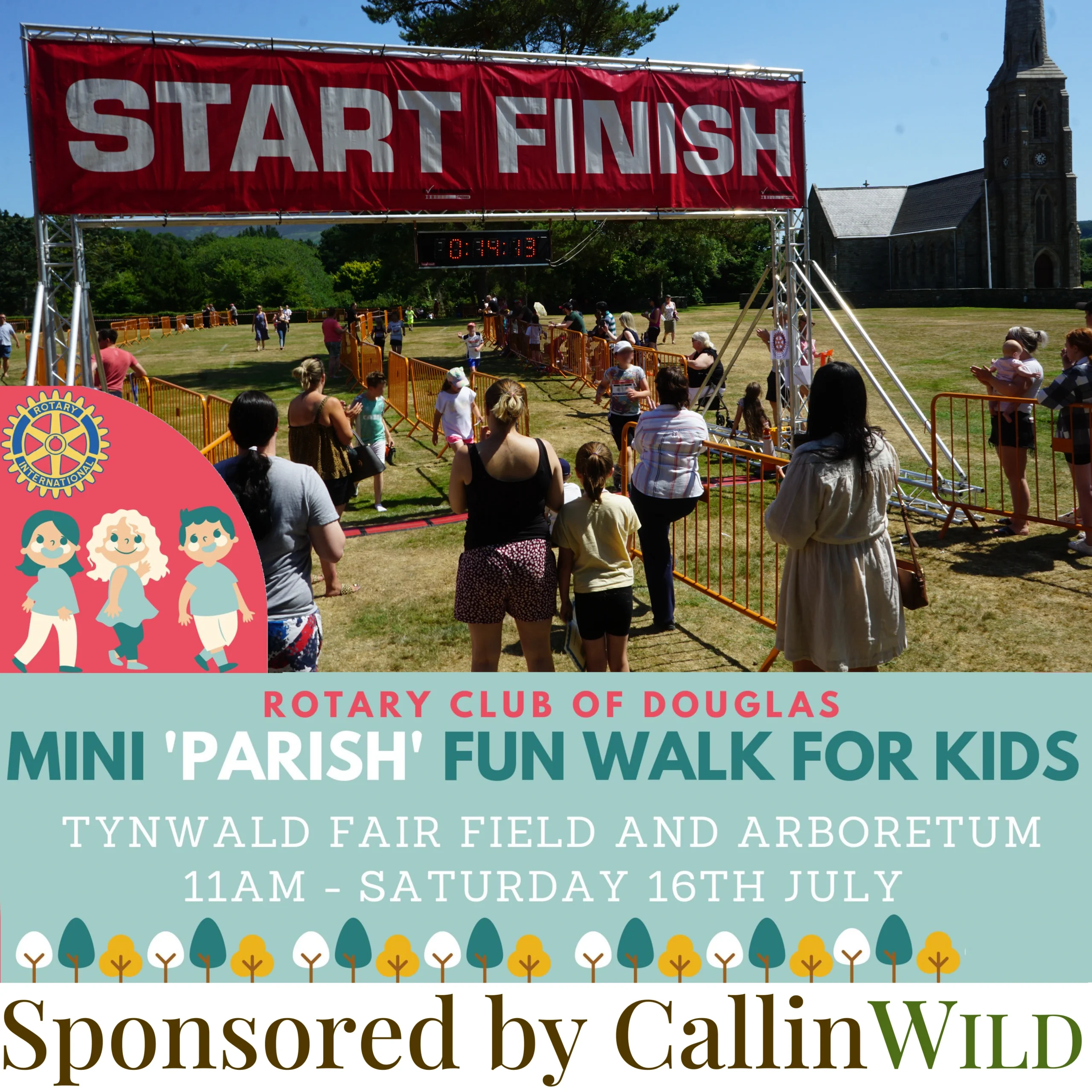 Mini Parish Fun Walk for Kids is this Saturday - Michael Josem